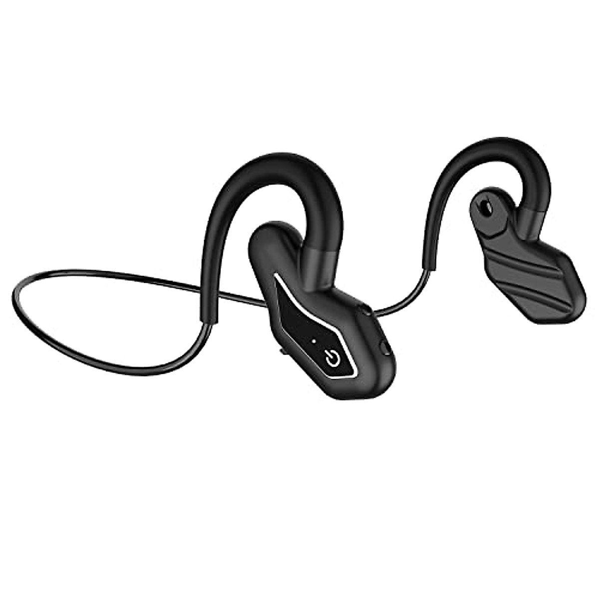 KauLueDer Conduction Open Ear Bluetooth Headphone,V5.1 Air Conduction Earphone with Built-in Microphone for Fitness/Office/Home/Leisure