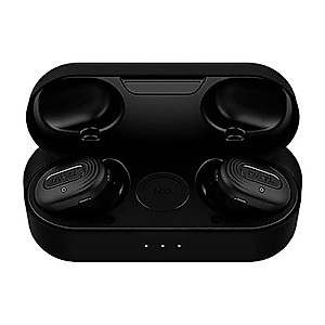 NUARL N10 Pro Active Noise Canceling ANC Truly Wireless Stereo Earphones Earbuds Bluetooth5 7hr Playback aptX AAC with HDSS IPX4 N10PRO-BM(Black Metallic)