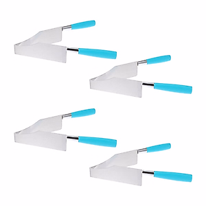 UPKOCH Butter Slicer Cake Slicer Cake Server Cutters Pie Slicer: 4Pcs Stainless Steel Cake Knife Cake Lifter Tools Metal Food Tongs for Cakes Pie Desserts Pizza Cake Server Adjustable Cake Cutter