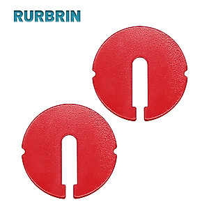 Table Inserts for 14 inch Band Saws or Scroll Saws, Compatible with Delta/Rockwell Replace Part-2 PCS（Diameter: 2.5 in, Thickness: 0.1 in）