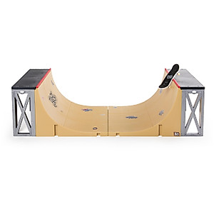 TECH DECK, Ultimate 20-Inch Half-Pipe Ramp Playset and Exclusive Primitive Pro Fingerboard, Kids Toys for Boys and Girls Ages 6 and up