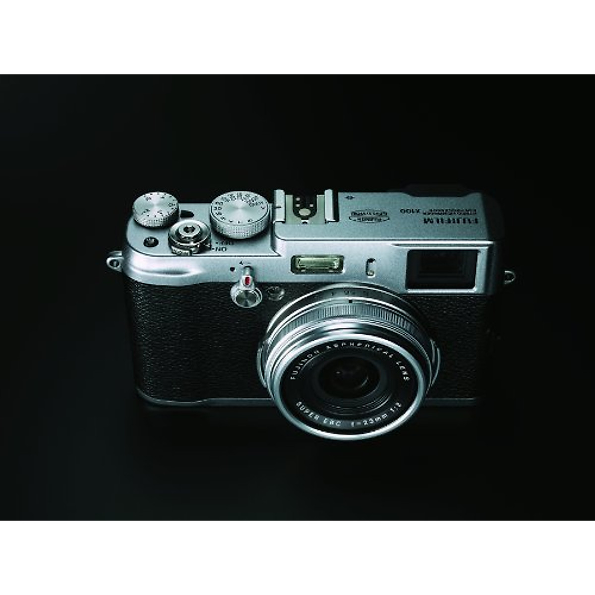 FUJIFILM FinePix X100 APS-C CMOS EXR Digital Camera with 23mm Fujinon Lens and 2.8-Inch LCD - International Version (No Warranty)