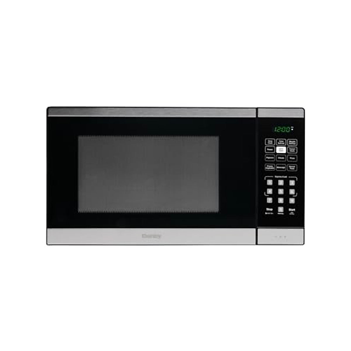 Danby DBMW0925BBS 0.9 cu. ft Countertop Microwave, Black and Stainless Steel