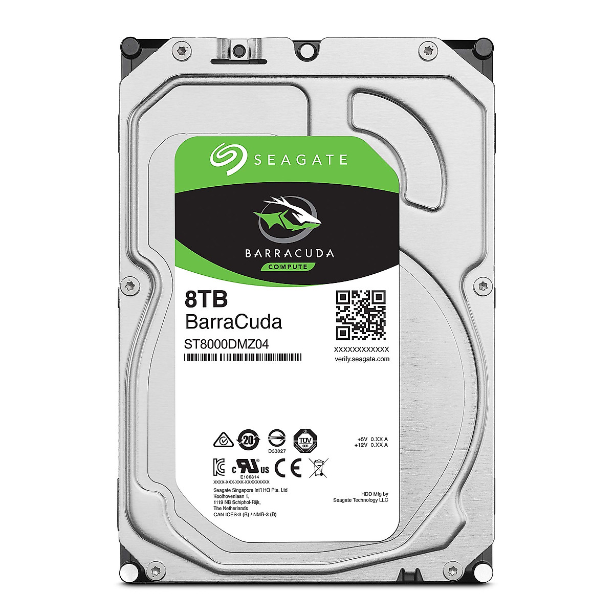 Seagate BarraCuda Pro 8TB Internal Hard Drive Performance HDD – 3.5 Inch SATA 6 Gb/s 5400 RPM 256MB Cache for Computer Desktop PC Laptop, Data Recovery – Frustration Free Packaging (ST8000DM004)