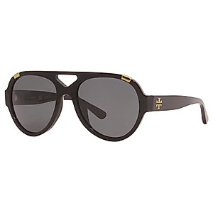 Tory Burch TY7164U Women's Sunglasses Black/Solid Grey 55