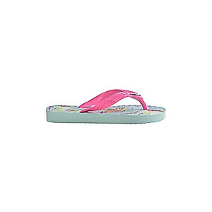 Havaianas Kid's Fantasy Flip Flop Sandal, Ice Blue/Shocking Pink, 13-1 M US Little Kid