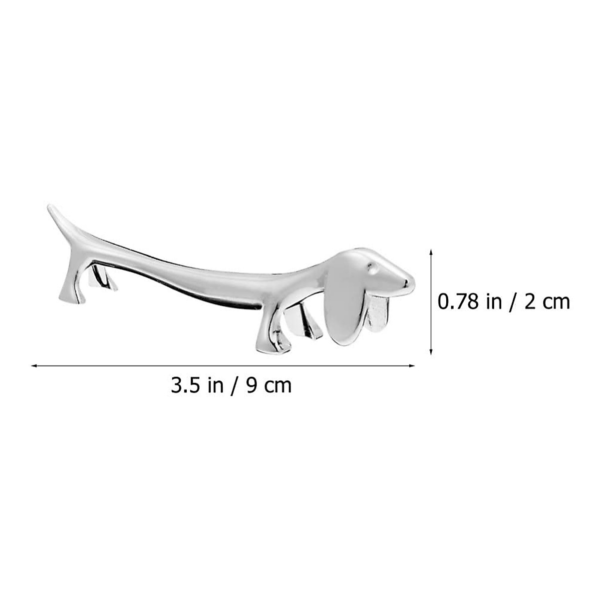 Tofficu 6pcs Puppy Chopstick Rest Japanese Chopstick Rest Dining Room Decor for Table Fondant Molds Chopstick Stand Holders Ceramic Decor Chopsticks Stand Fork Tableware Zinc Alloy Bracket