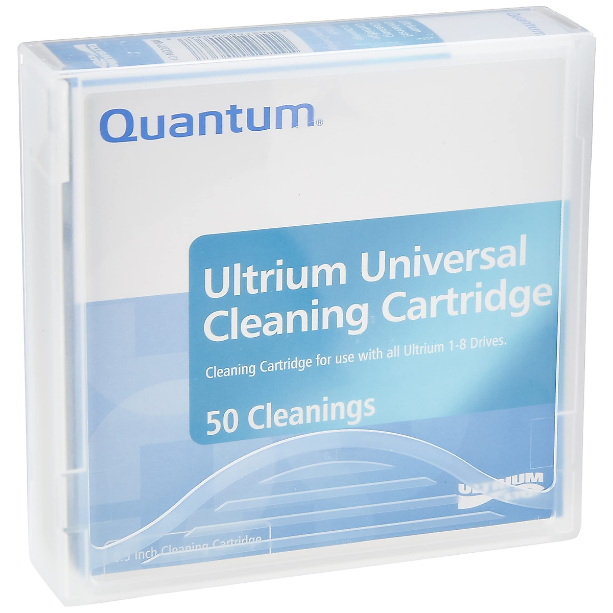 Quantum LTO Ultrium x 1 - Cleaning Cartridge (MR-LUCQN-01), Black