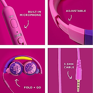 Bundle - Kidz Bop Wired Headphones and Bluetooth Microphone