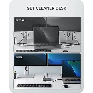 Alogic TB4H3TB Thunderbolt 4 Blaze Dock Compact Hubtriplethunderbolt Output