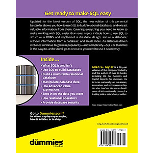 SQL For Dummies (For Dummies (Computer/Tech))