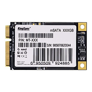128GB KingSpec mSATA MT-128T SATA 6Gb/s Solid State Disk TLC