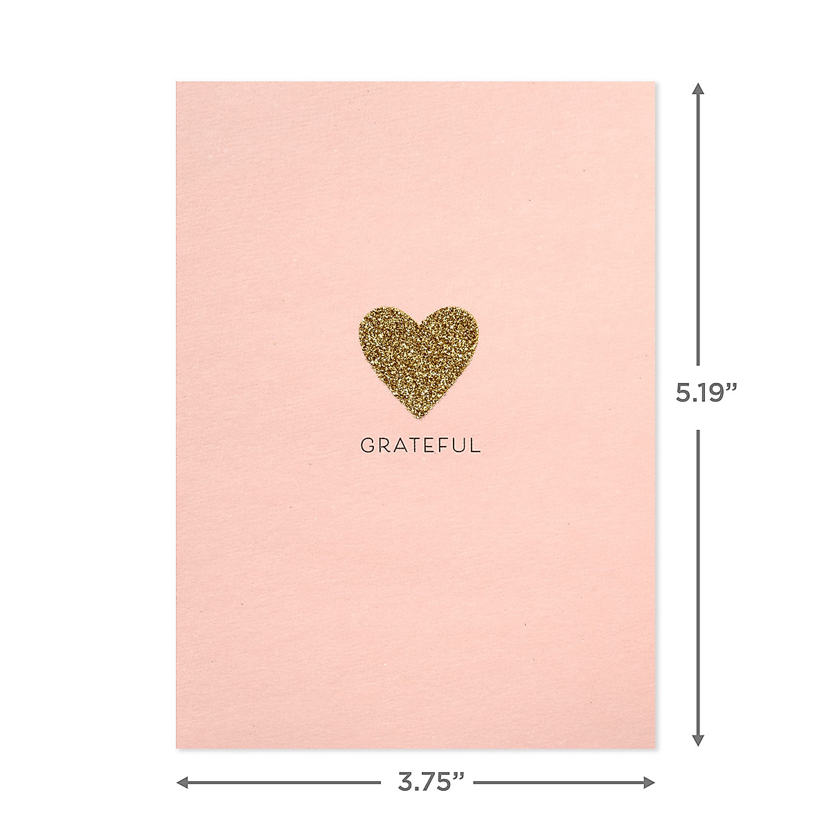 Hallmark Blank Cards, Grateful Heart (20 Cards with Envelopes)