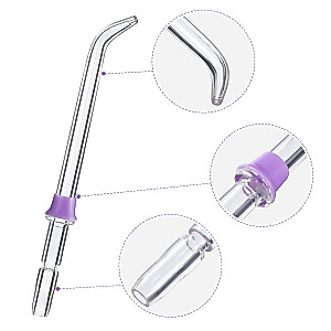 2PCS Replacement Tips Oral Hygiene Accessories Water Jet Standard Sprinkler for Waterpik Dental Water Oral Irrigator Wp-100 Wp-450 Wp-250 Wp-300 Wp-660 Wp-900 by WyFun