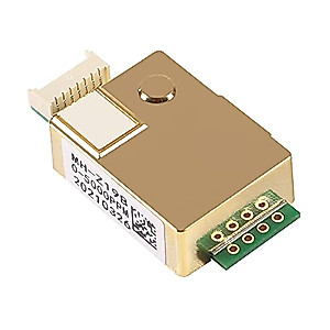 AITRIP 1PCS MH-Z19B Infrared Carbon Dioxide Monitor Sensor CO2 Detection Sensor Module UART PMW Wave Output 0-5000ppm+Cable