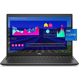 2021 Dell Business Laptop Latitude 3520, 15.6" FHD IPS Backlit Display, i7-1165G7, 32GB RAM, 1TB SSD, Webcam, WiFi 6, USB-C, HDMI, Win 10 Pro