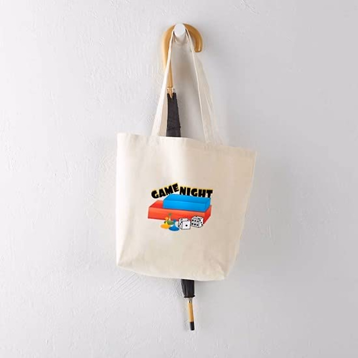 CafePress Game Night Tote Bag Canvas Tote Shopping Bag