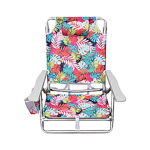 Hurley Backpack Beach Chair, One Size, Jade