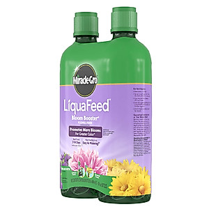 Miracle-Gro Liquafeed Bloom Booster Flower Food Refills, Pack of 2