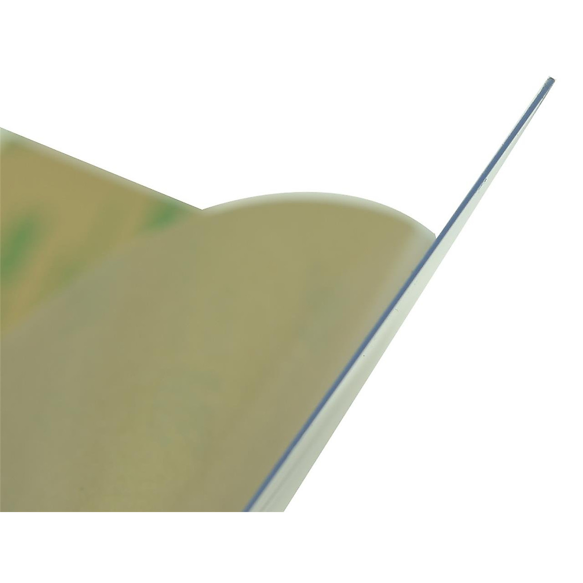 KAISH 25x20cm Acoustic Guitar Self Adhesive Scratch Plate Sheet Pickguard Material Sheet Clear