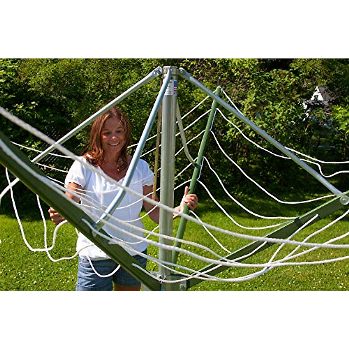 DS9 Sunshine Clothesline Outdoor Umbrella Shape Clothes Dryer