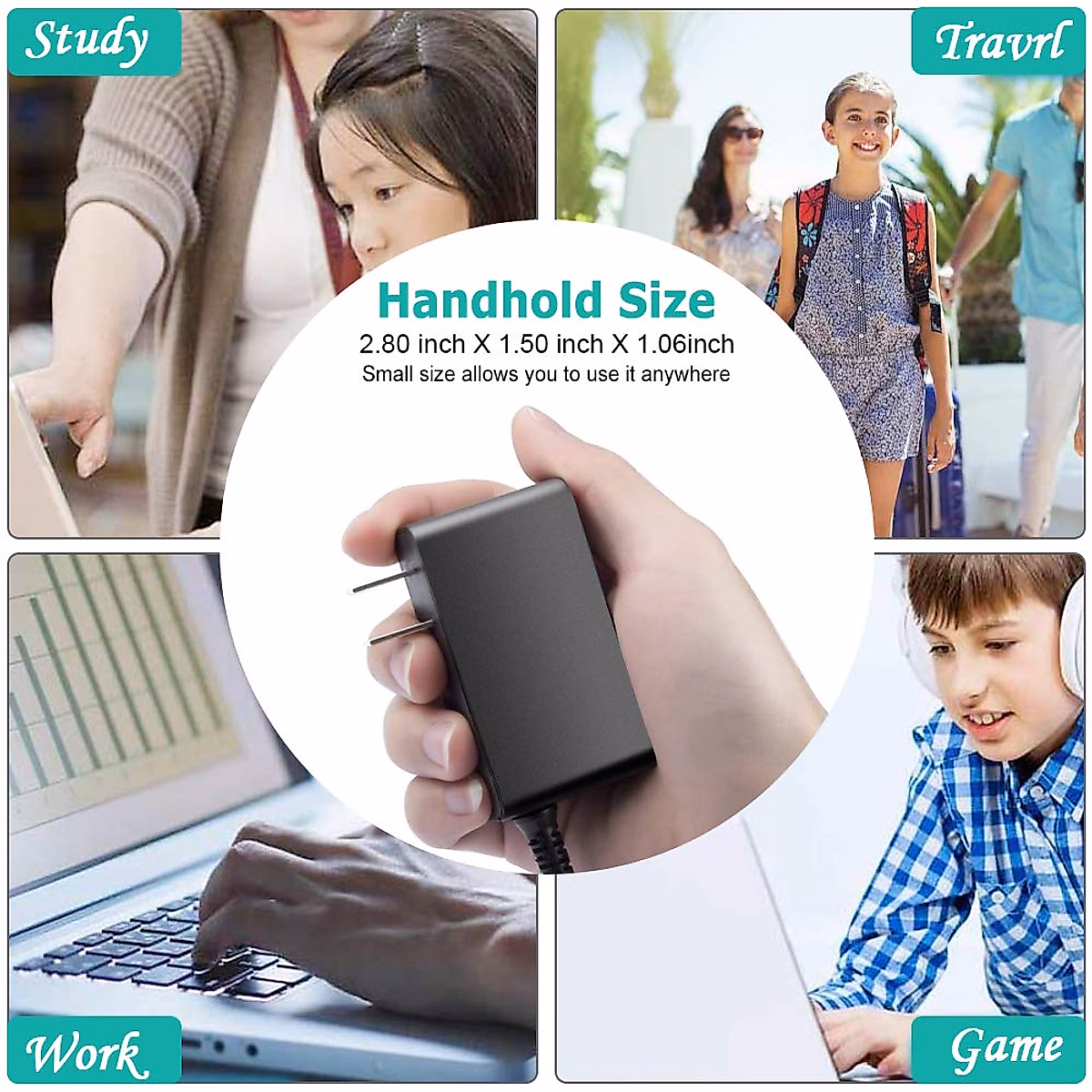 HKY 12V AC DC Adapter Compatible with Crosley CR8005D CR6010A CR6018A CR6230 CR6232A R6233A CR6233D CR6249A CR6251 CR6251A CR6251A-BK CR54cdbc CR54 CD Turntable Record Player Power Cord Charger