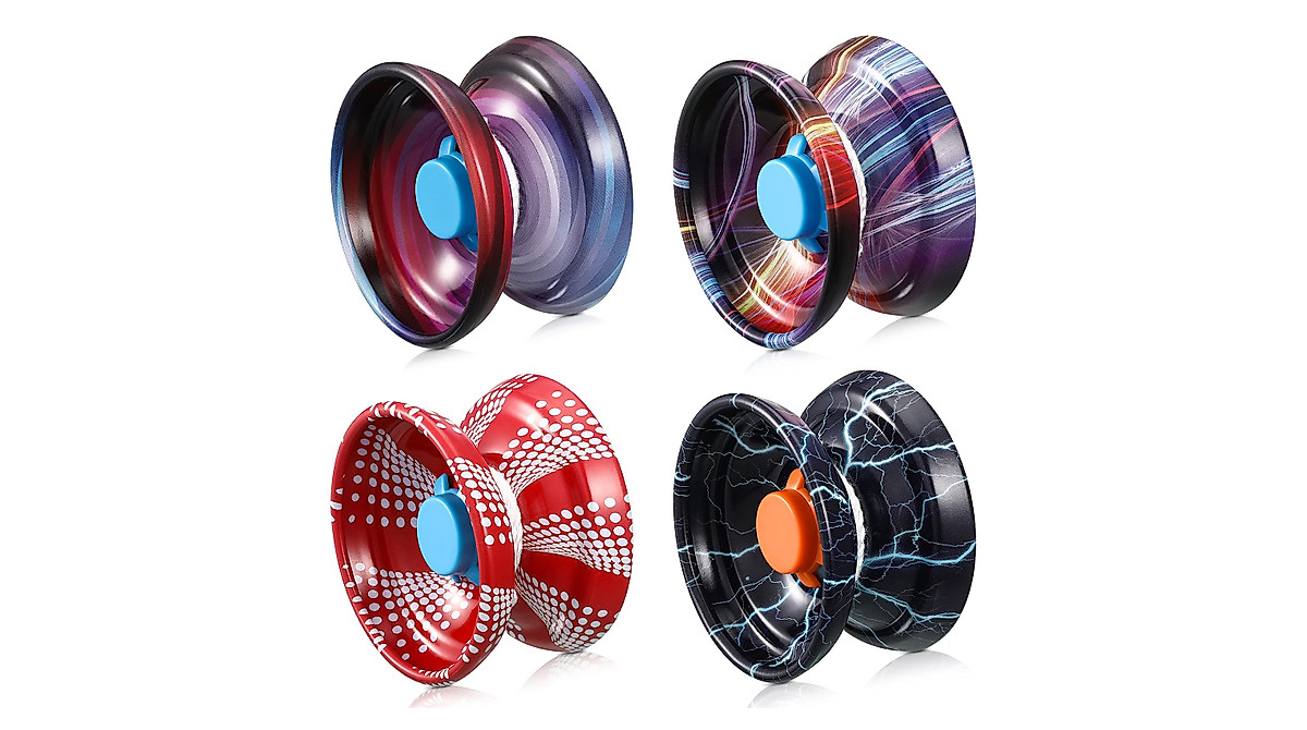 Shop 4-Piece Alloy Responsive Yoyo Set for All Ages