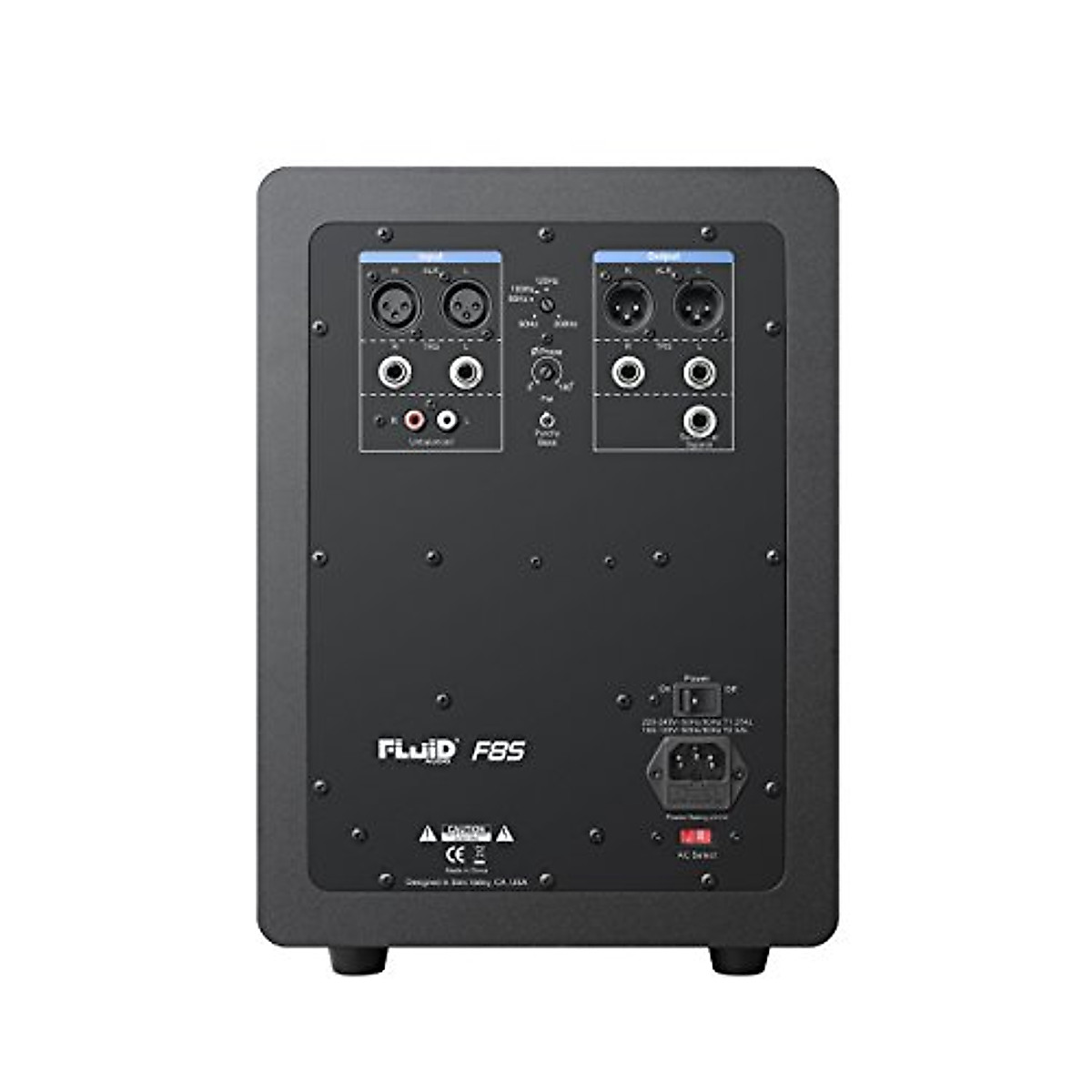 Fluid Audio F8S: 8-inch Active Studio subwoofer, 200W Class D