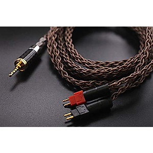 KK Cable PA-N Replacement Audio Upgrade Cable Compatible for HD420 HD430 HD525 HD545 HD565 HD650 HD600 HD580 Headphones. 2.5mm TRRS Balanced Male Plug. PA-N (2M(6.5ft))