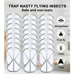 24 Pack Refill Cartridge Compatible with Zevo Flying Insect Trap Refill, Works with M364 M364A and Max