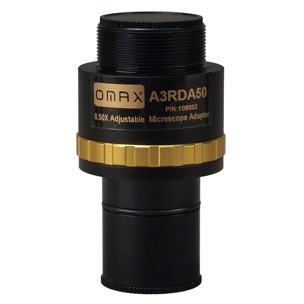 OMAX 0.5X Adjustable Reduction Lens for Microscope Camera