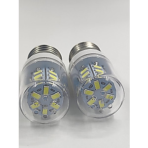 Delixike 2 Packs - 5304511738 LED Light Bulb Refrigerator Replace PS12364857 AP6278388 4584444 KEI D34L Refrigerator LED Bulb