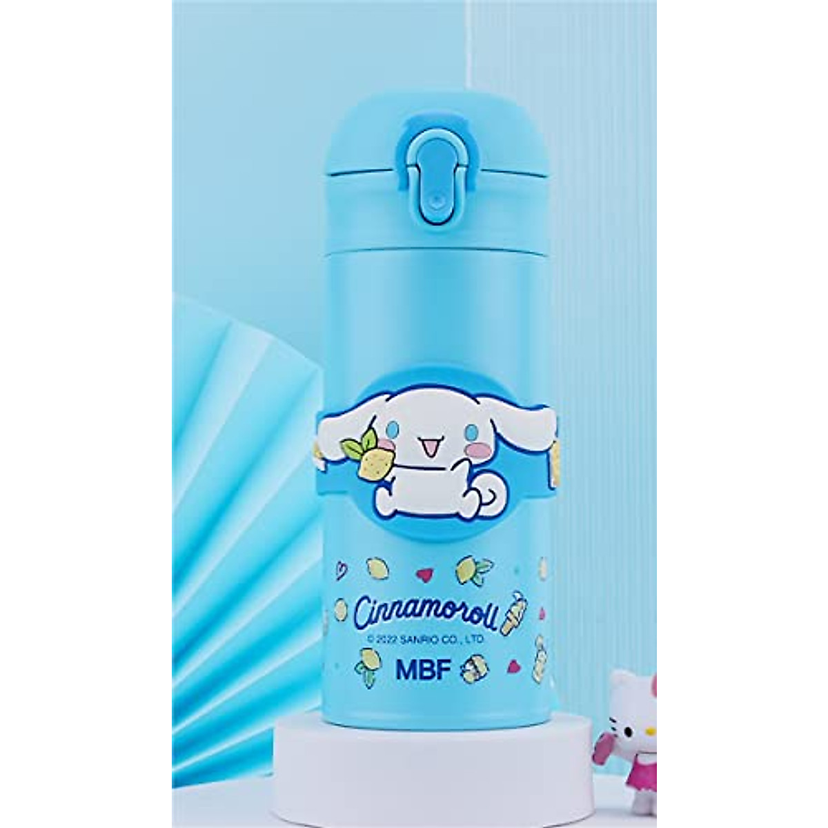 Cinnamoroll Stainless Steel Insulated Water Bottle 350ml - Blue