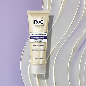 RoC Multi Correxion Crépe Repair, Targeted Treatment for Hands, Elbows, and Body with Shea Butter to Smooth Crepey Skin, 4 oz