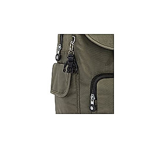 Kipling Women's City Pack Small Backpack, Lightweight Versatile Daypack, Bag, Green Moss