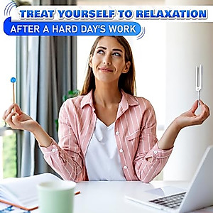 432 Hz Tuning Fork for Healing Set Music Therapy Instruments - Tuning Fork Medical Musical Forks for Healing Chakra Set Stress Relief - Fork Medical Sound Therapy Instruments Meditation Accessories
