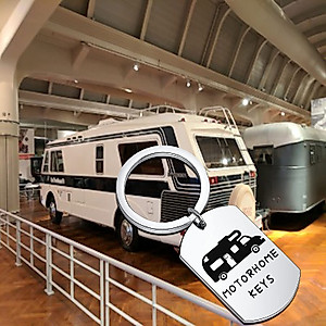Lywjyb Birdgot Motorhome Gift Camping Gift Motorhome Keys Outdoor Adventure Gift for Happy Camper (Motorhome Keys)