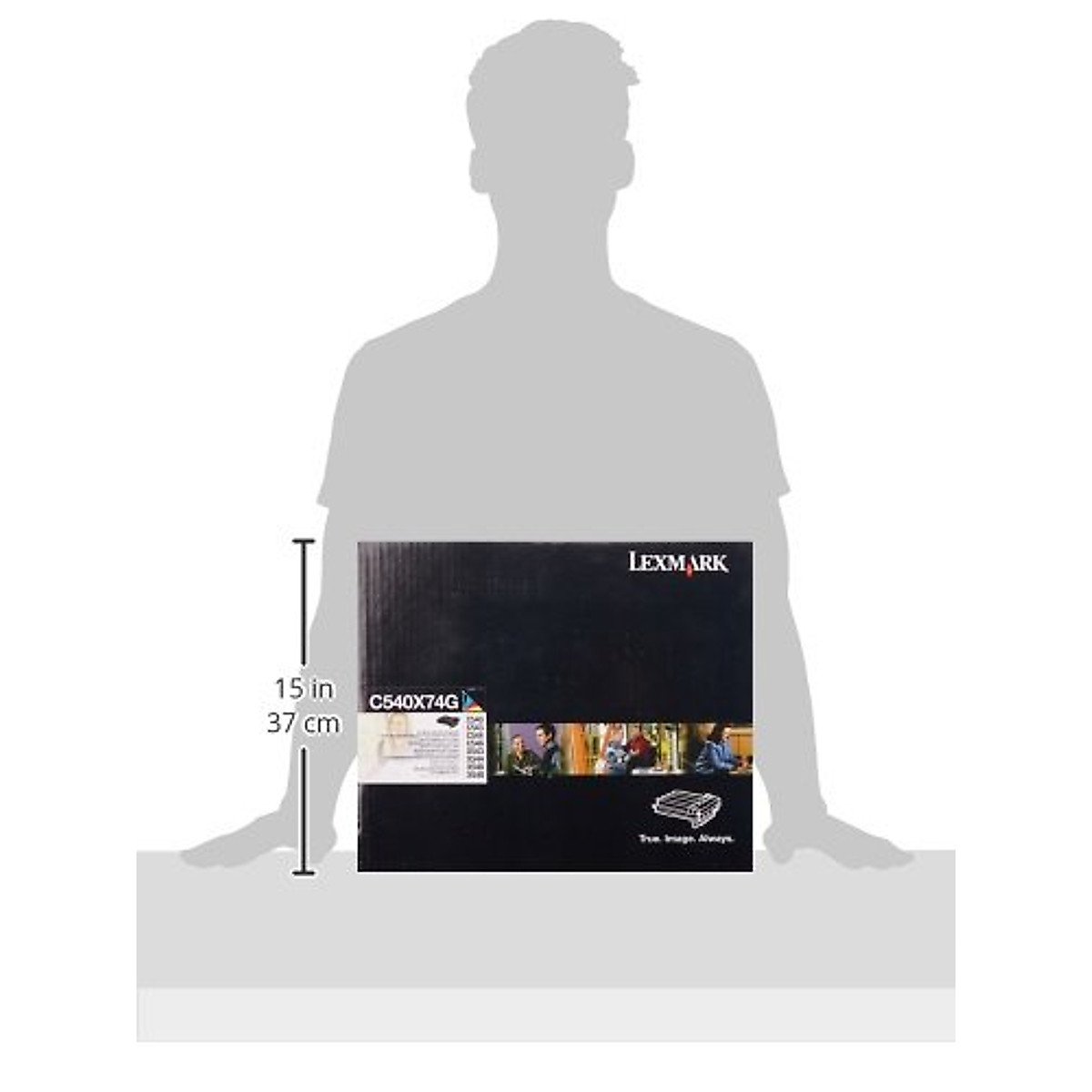 Lexmark C540X74G Black & Color Imaging Kit