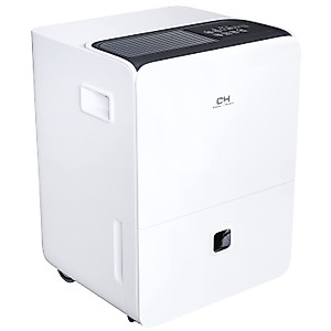 Cooper & Hunter 50 Pint Dehumidifier with Drain Pump for Large Room or Basements 4,500 Sq. Ft, 6L Water Tank (70 pint 2012 DOE standard)