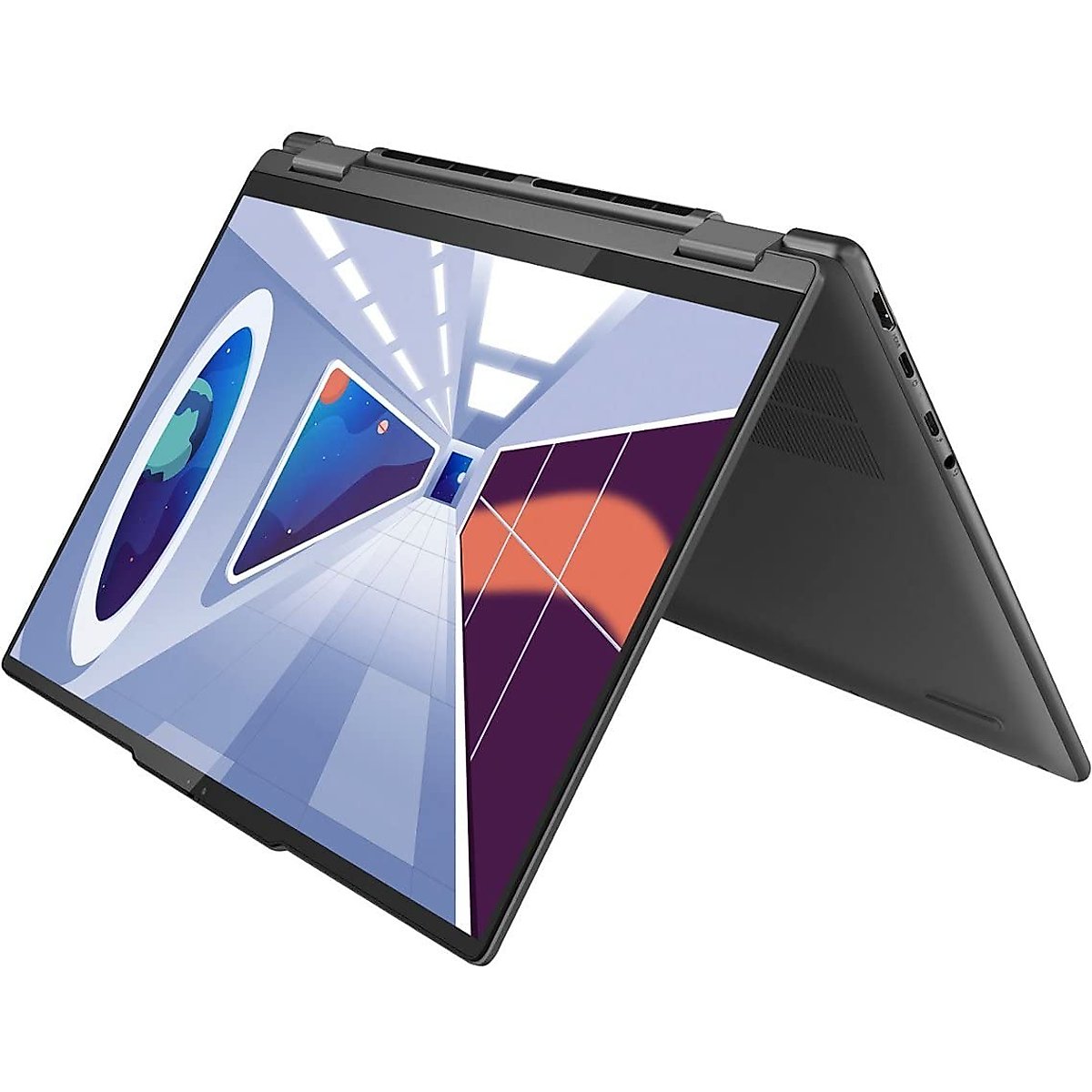 Lenovo Yoga 7i Laptop 2023 14” 2240 x 1400 Display Touchscrenn, Intel Core i5-1335U, 10-core, Intel Iris Xe Graphics, 8GB LPDDR5, 1TB SSD, Backlit Keyboard, Thunderbolt 4, FP, Windows 11 Home