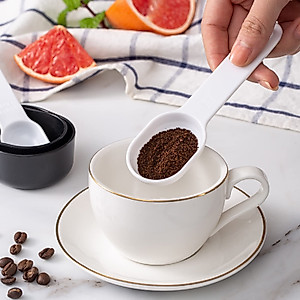 Rae Dunn Measuring Cup Set - 9 PC. Nesting Stackable Liquid Measure Cup, Dry Measuring Cups and Spoons with Funnel and Scraper - Nesting and Clicks Together for Easy Storage (Multi)