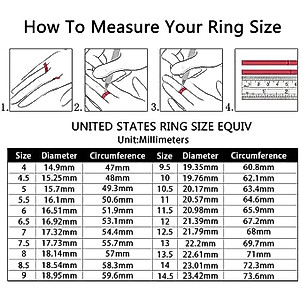 DOLPHERS 1.17 Carat Moissanite and Lab Grown Diamond Engagement Rings Platinum Plated Silver Diamond Rings for Women (D Color, VVS Clarity)- Round-6