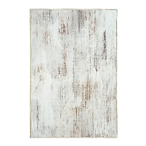 MAXYOYO 9x12 Area Rug for Living Room Bedroom, Non Slip Backing Stain Resistant Large Indoor Carpet for Indoor Office Dining Room, Abstract Home Deco Non-Shedding, Machine Washable