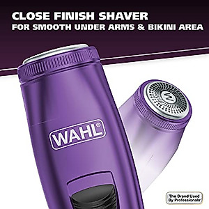 Wahl Pure Confidence Rechargeable Electric Trimmer, Shaver, & Detailer for Smooth Shaving & Trimming of The Face, Underarm, Eyebrows, & Bikini Areas – Model 9865-100
