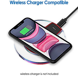 JETech Ultra Slim (0.35mm Thin) Case for iPhone 11 6.1-Inch, Camera Lens Cover Full Protection, Lightweight, Matte Finish PP Hard Minimalist Case, Support Wireless Charging (Black)