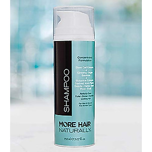 More Hair Naturally TRIPLE STEM CELL SHAMPOO: State Of The Art Hair Improvement For Extra volume, Fullness and Improved Scalp Health
