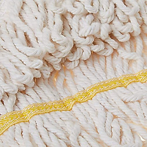 Genuine Joe GJOSWH1B, Narrow Band Blend Small White Mophead