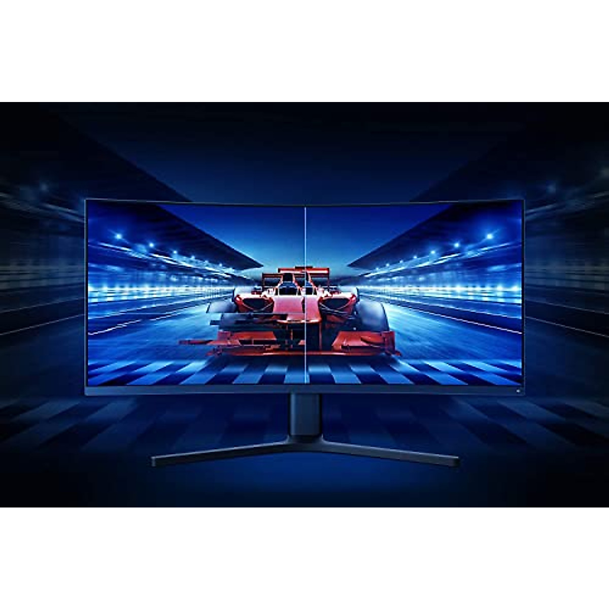 Xiaomi Mi Curved Gaming Monitor 34 Inch with AMD FreeSyncPremium, WQHD 3.440 x 1.440, 21:9, 144Hz, 4ms, 300lm, 121% sRGB, 2 HDMI, 2 Display Port, Audio Out, TUV Certified Blue Light Reduction