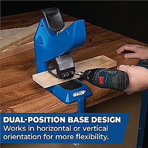 Kreg KPHJ720 Pocket-Hole Jig 720 - Durable Kreg Pocket-Hole Jig - Easy Clamping & Adjusting - For Materials 1/2" to 1 1/2" Thick