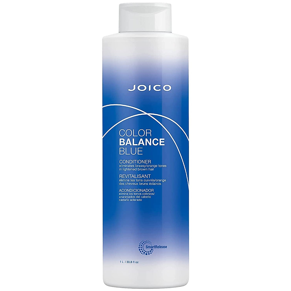 Joico Color Balance Blue Shampoo & Conditioner Set | Eliminate Brassy and Orange Tones | For Lightened Brown Hair